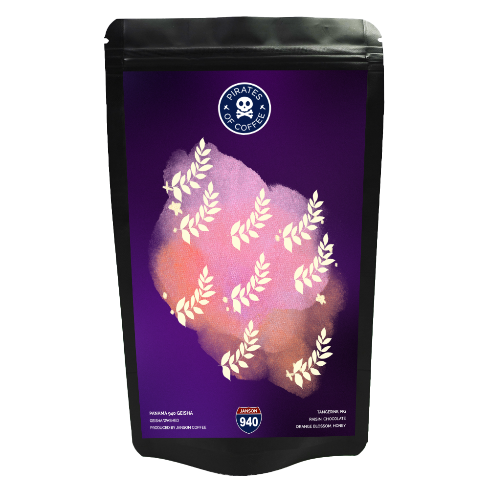 JANSON 940 GEISHA: Panama Washed – Pirates of Coffee